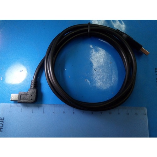 10 Cabo Micro Usb 90º Em L Micro Usb Curvado Carga E Dados | Shopee Brasil