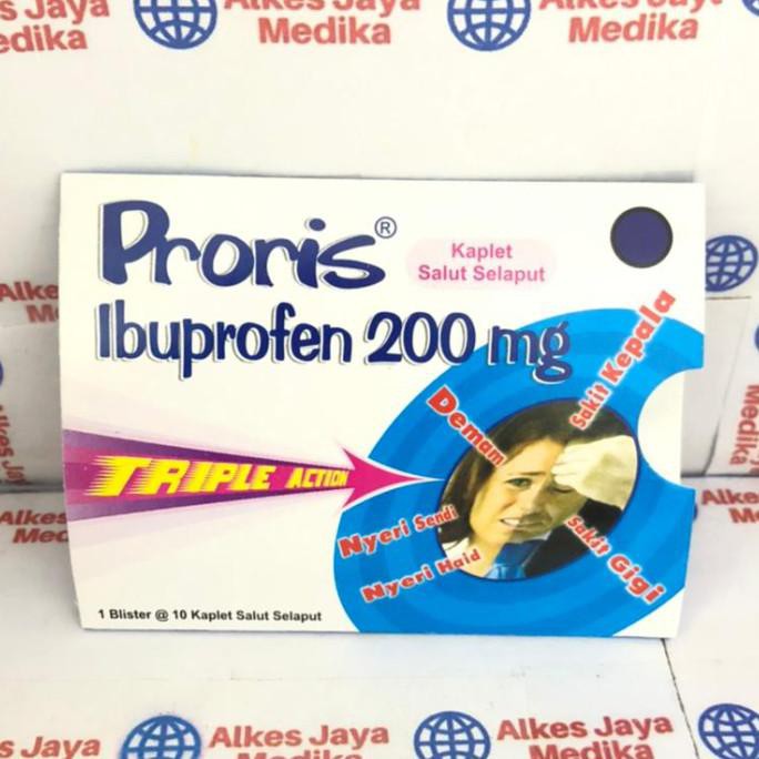 Proris Tablet 200mg (Dor E Febre Medicine) | Shopee Brasil