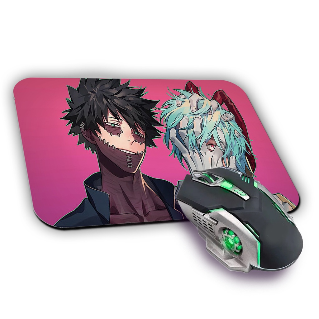 Mousepad Dabi Shigaraki Liga Dos Vilões Boku no Hero Academia 22x18cm ...