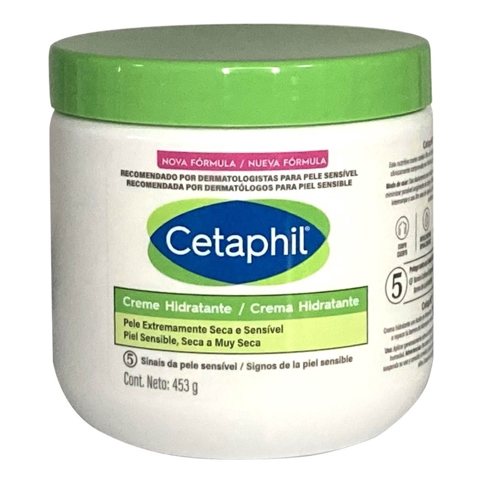 Novo Creme Hidratante Para O Corpo Cetaphil 453g | Shopee Brasil