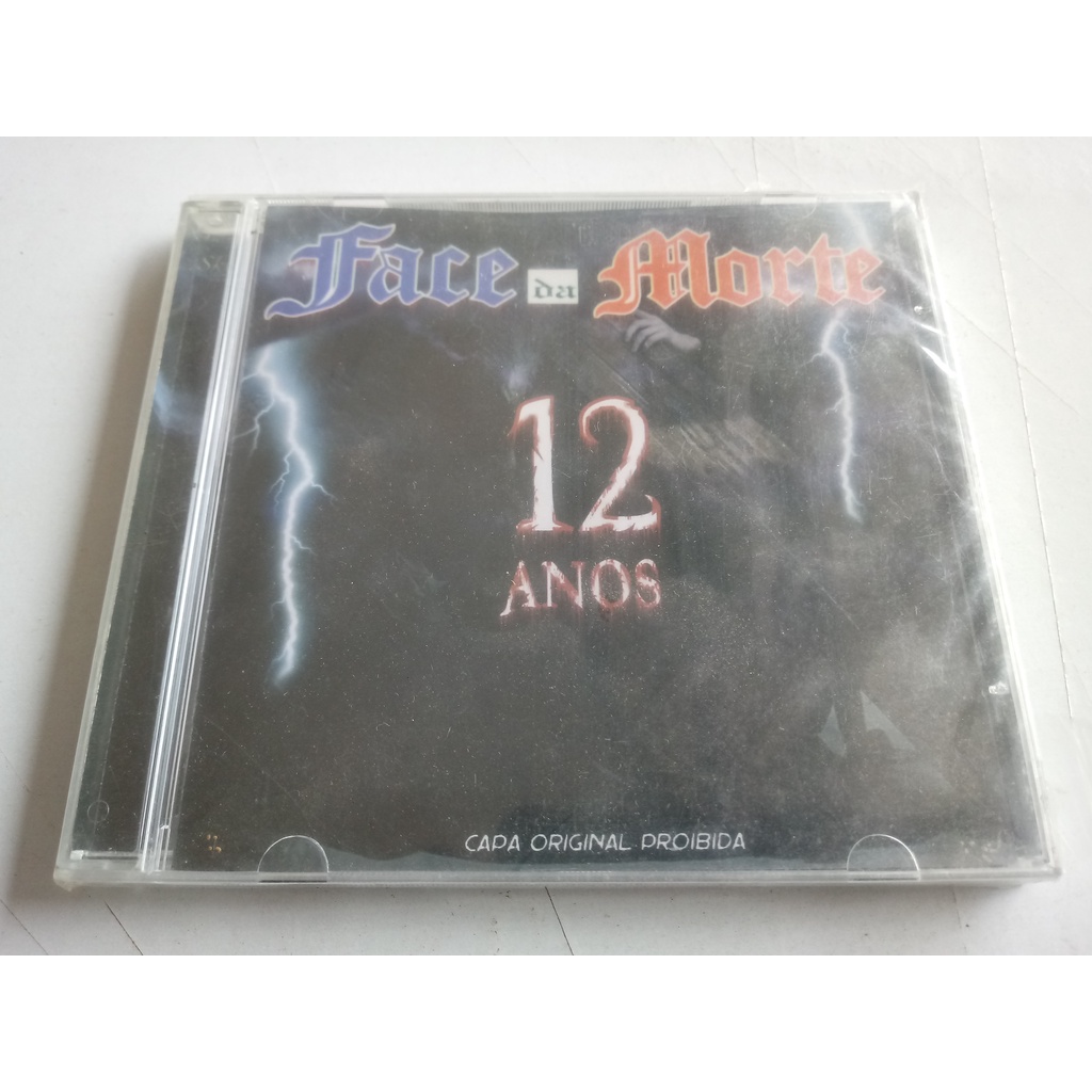 Cd face da morte 12 anos rap nacional raro | Shopee Brasil