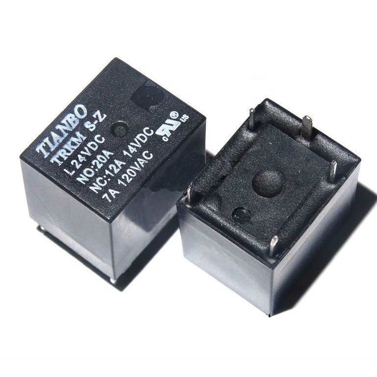 Rele Mini 24v 20a TRKM 5 Terminais | Shopee Brasil