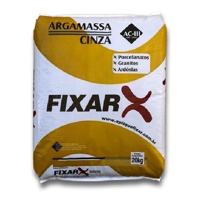 Argamassa Ac3 20kg - Fixar | Shopee Brasil