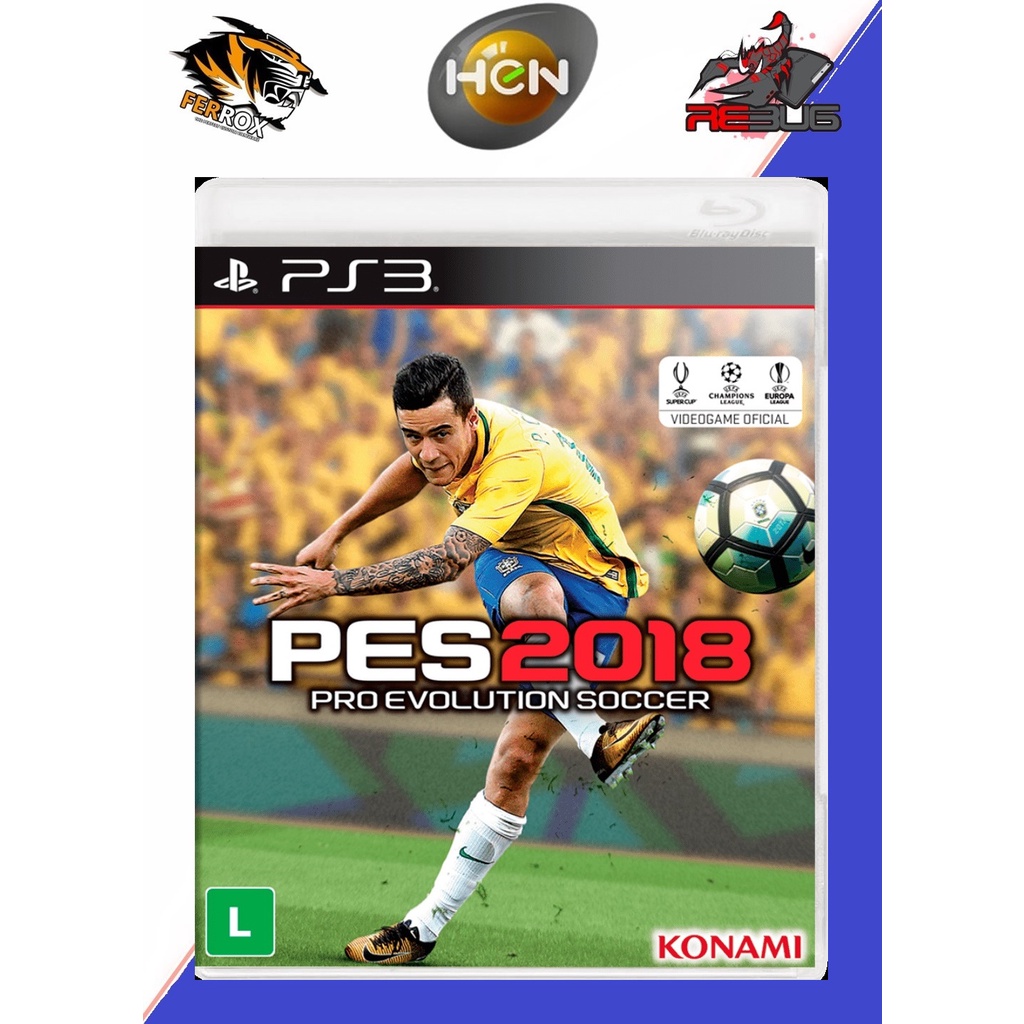 Pro evolution Soccer 2018 PT-Br PS3 (HEN) | Shopee Brasil