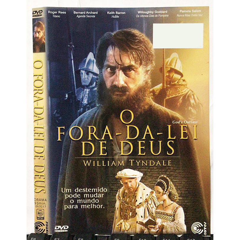 DVD O Fora-da-Lei de Deus - William Tyndale. Bernard Archard, Harold ...