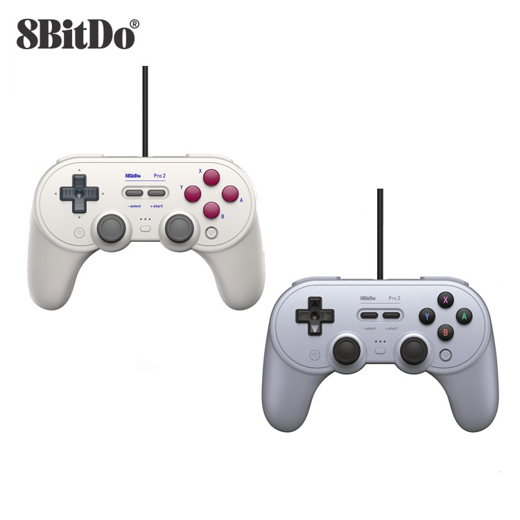 8BitDo Pro 2 Controlador Com Fio USB Gamepad Joystick Para Switch OLED PC NS Acessórios Jogos ...