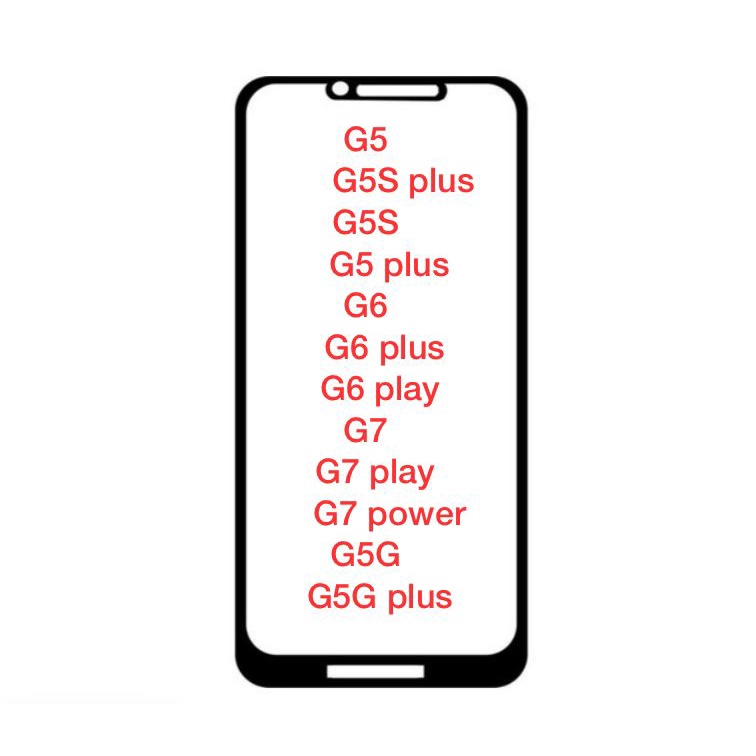 Película De Vidro Da Tela 3D Modelos Variados Moto (G5, G5S Plus, G5S, G5 Plus, G6, G6 Plus, G6 ...