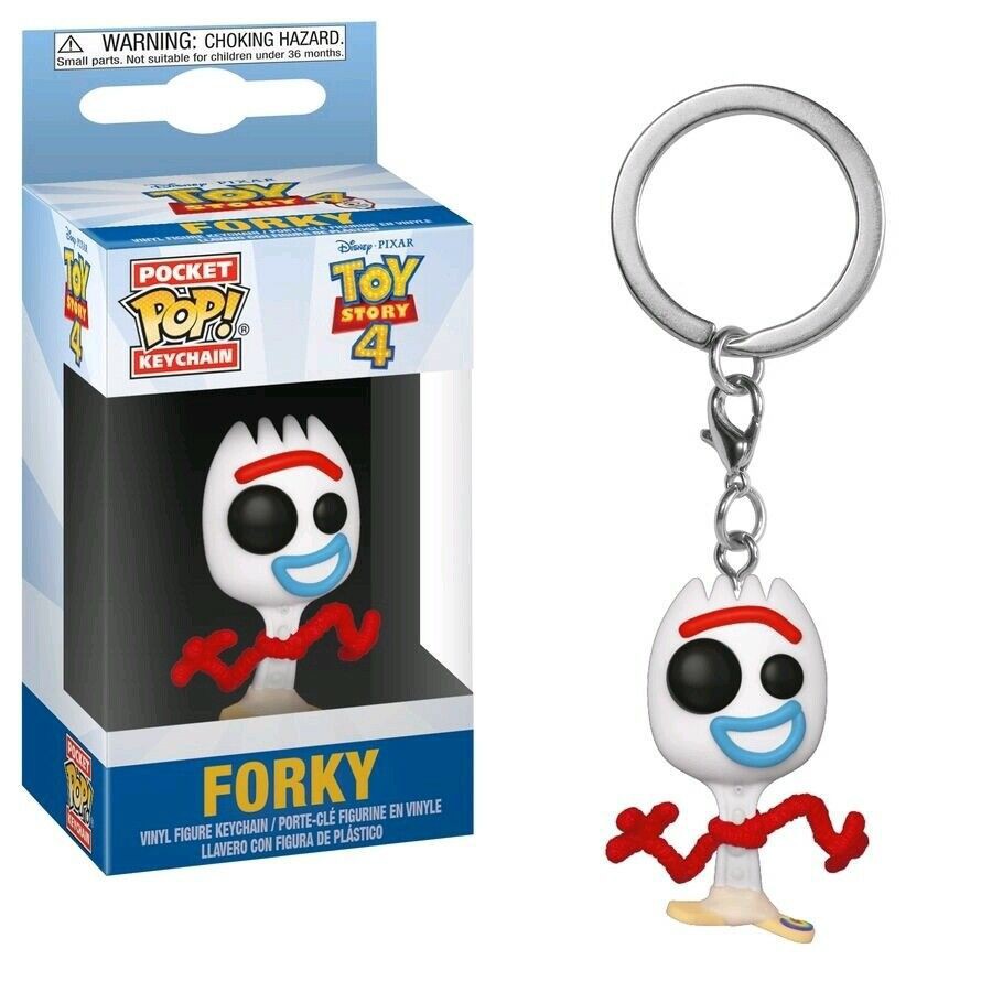 Funko Pop! Chaveiro (Toy Story 4) Sad Forky Vinyl Figure | Shopee Brasil