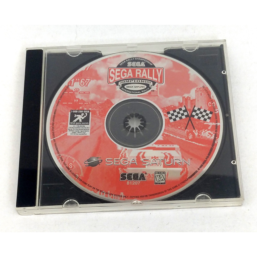 Sega Rally Championship 100% Original Sega Saturn | Shopee Brasil