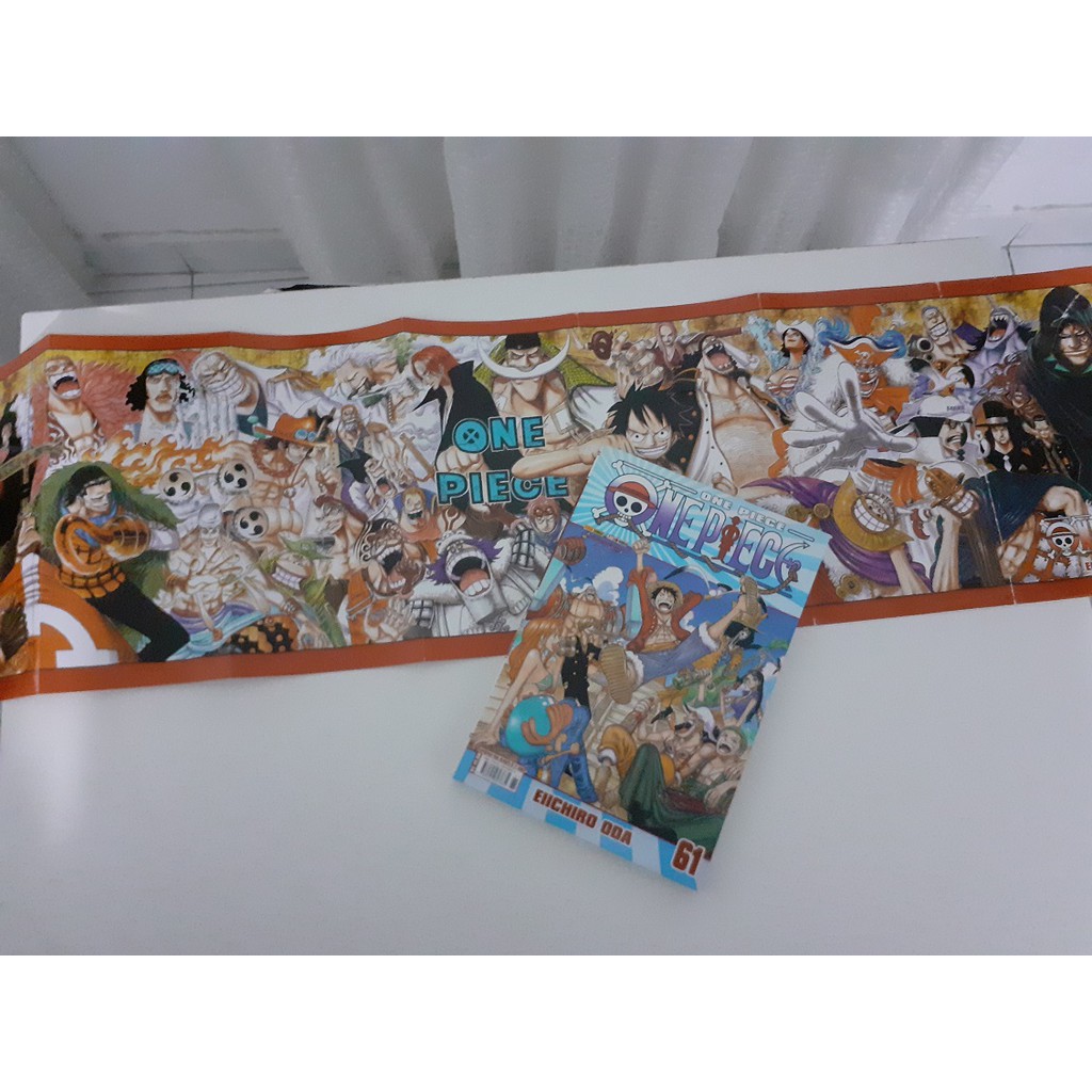 One Piece Vol. 61 (PANINI) + Poster | Shopee Brasil