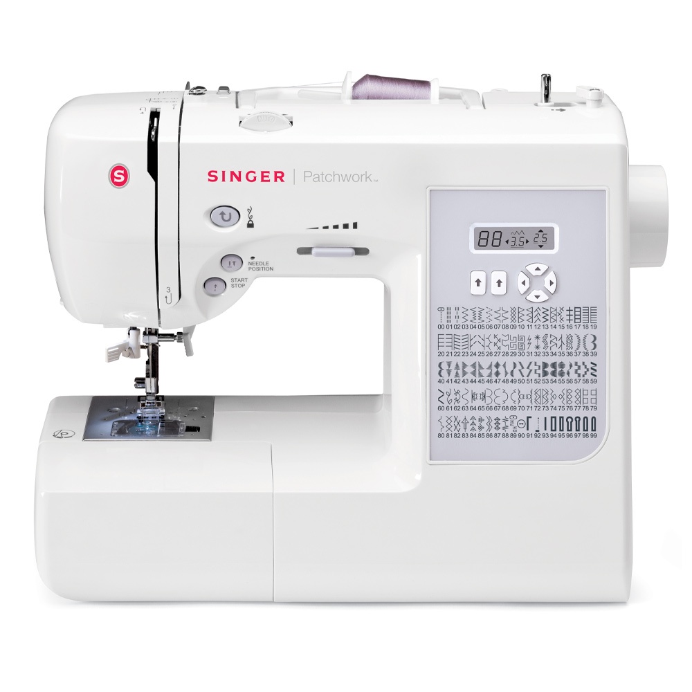 Máquina de Costura Portátil Singer Patchwork 7285 110V | Shopee Brasil