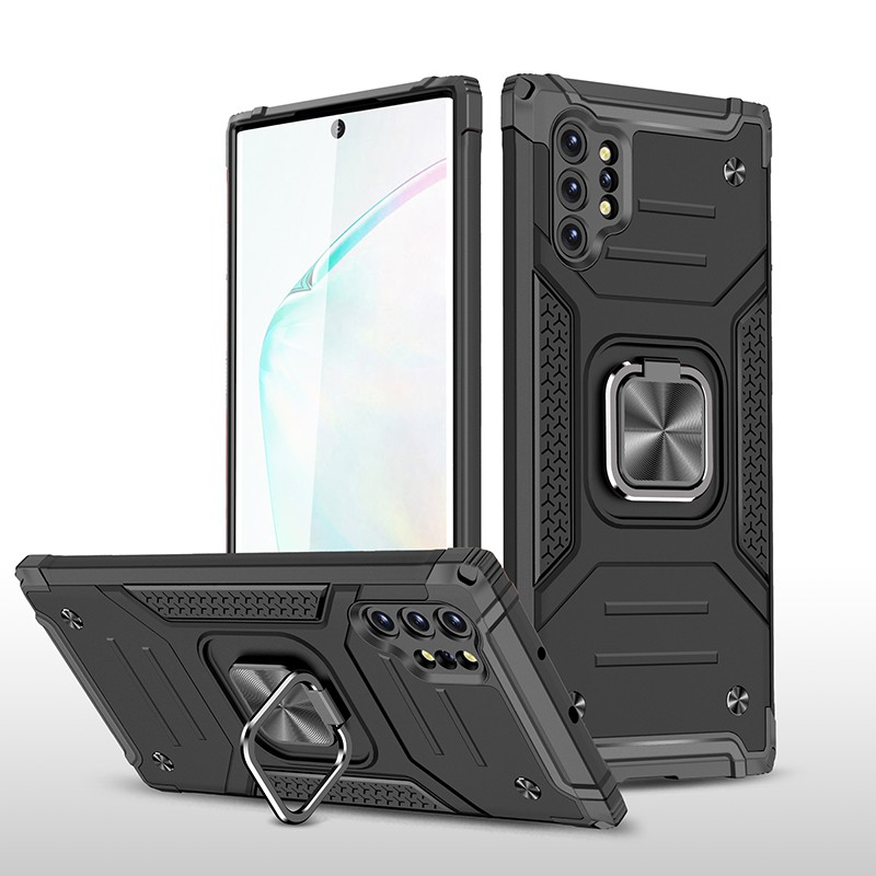 Capa Capinha Anti Shock com anel metal para Samsung Note 10 Plus /note ...