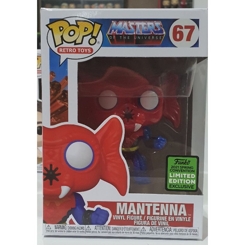 Funko Pop! MOTU Mantenna #67 Exclusivo Original | Shopee Brasil