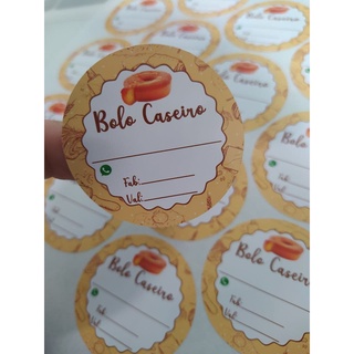 60 Adesivos Para Pão Caseiro Bolo ou Biscoito 5x5cm | Shopee Brasil