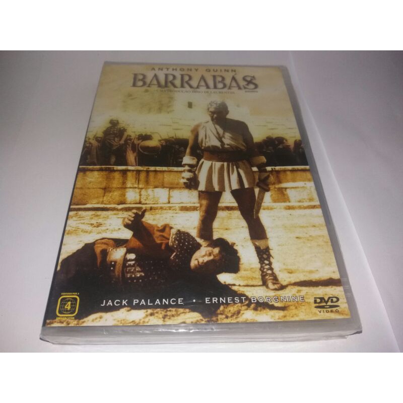 Dvd - Barrabas - 1961 - Anthony Quinn - Silvana Mangano - Oficial ...