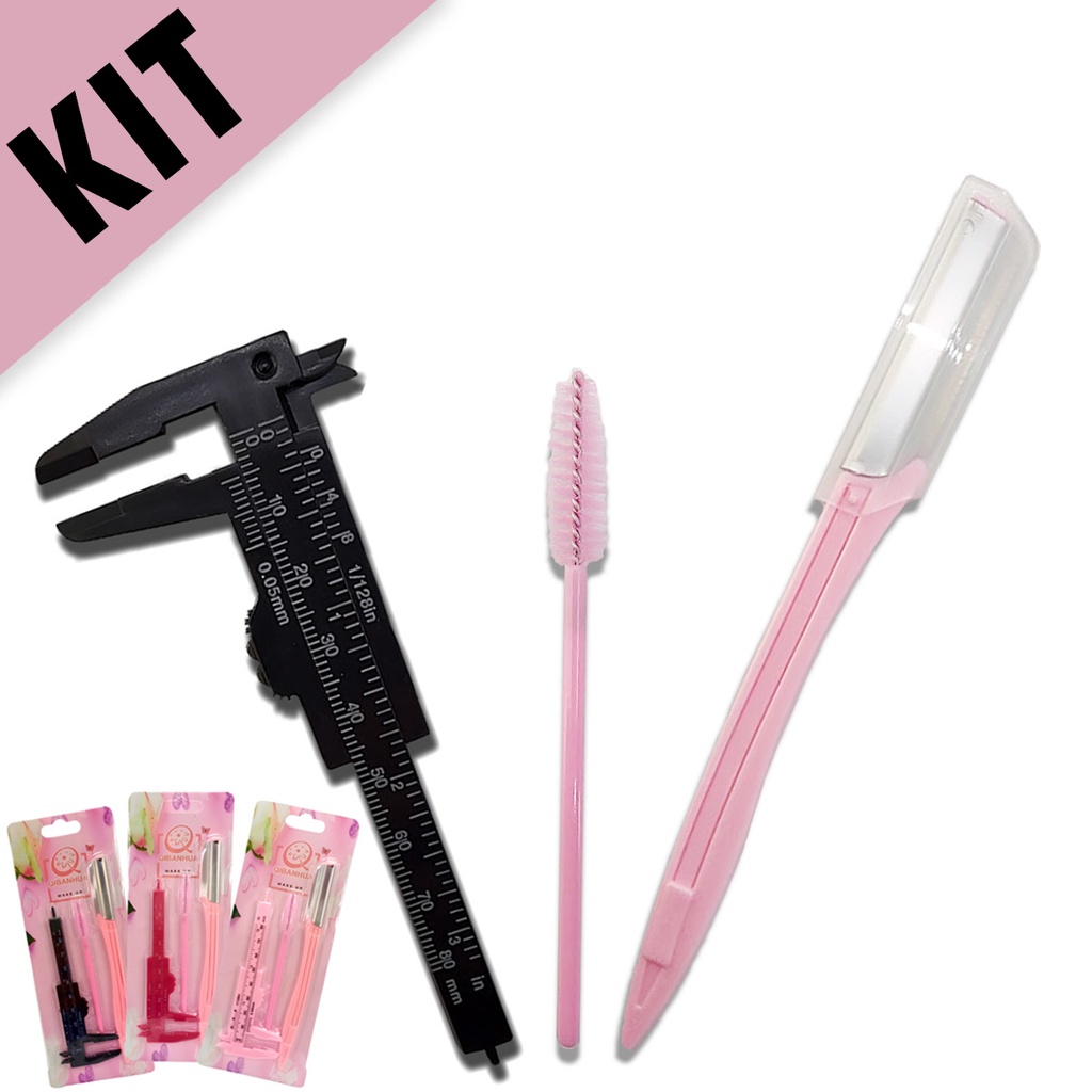 Kit Designer Sobrancelhas Henna Profissional Rena Completo | Shopee Brasil