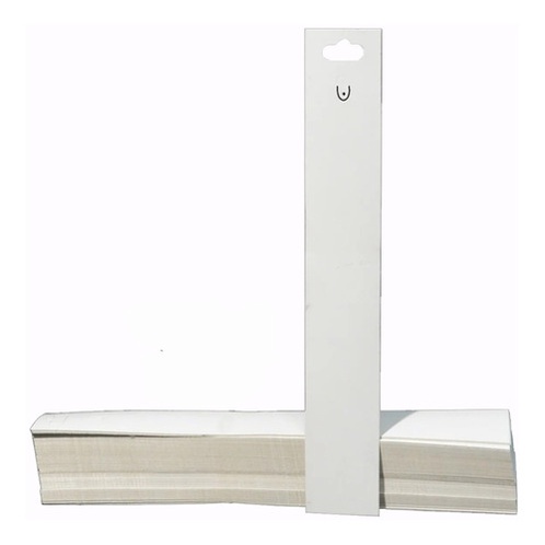 Cartela Tag Para Pulseira Vertical 3,5x21,5cm Com 200 Unid. | Shopee Brasil