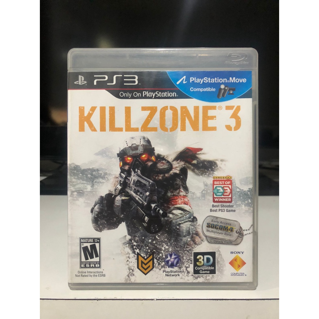 Killzone 3 \ Move ~ PS3 | Shopee Brasil