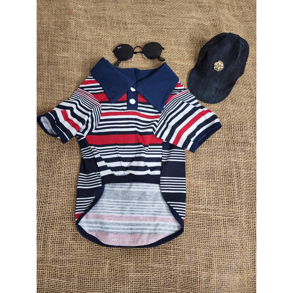 Camisa Polo Pet Cachorro Gato | Shopee Brasil
