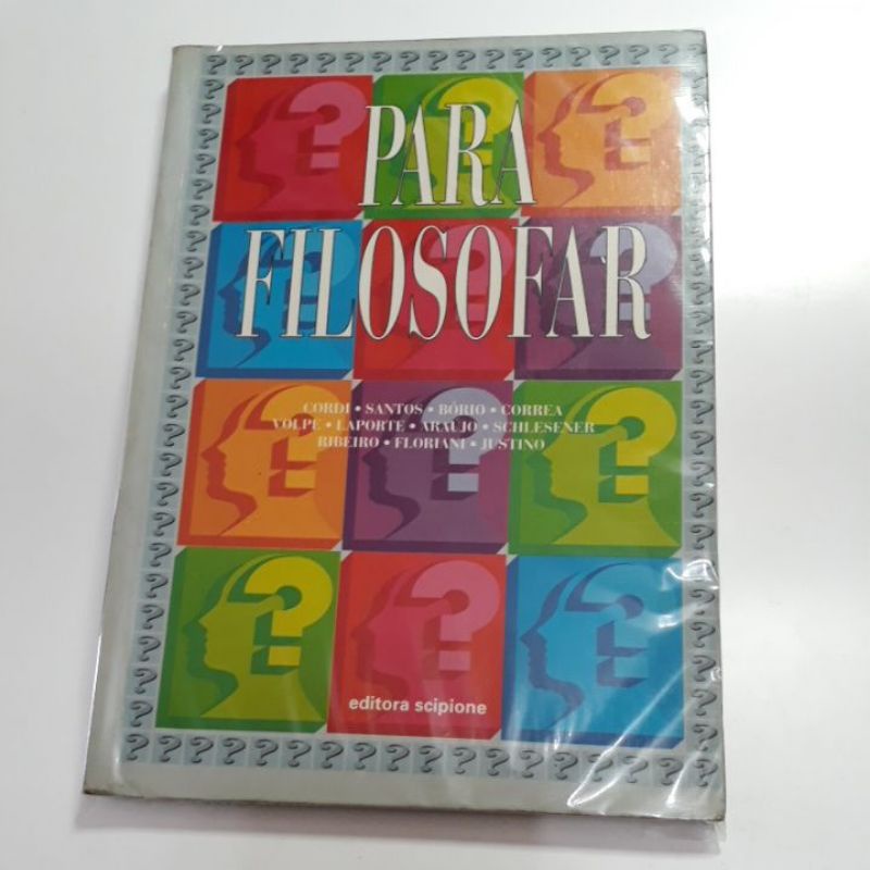 PARA FILOSOFAR - VÁRIOS AUTORES | Shopee Brasil