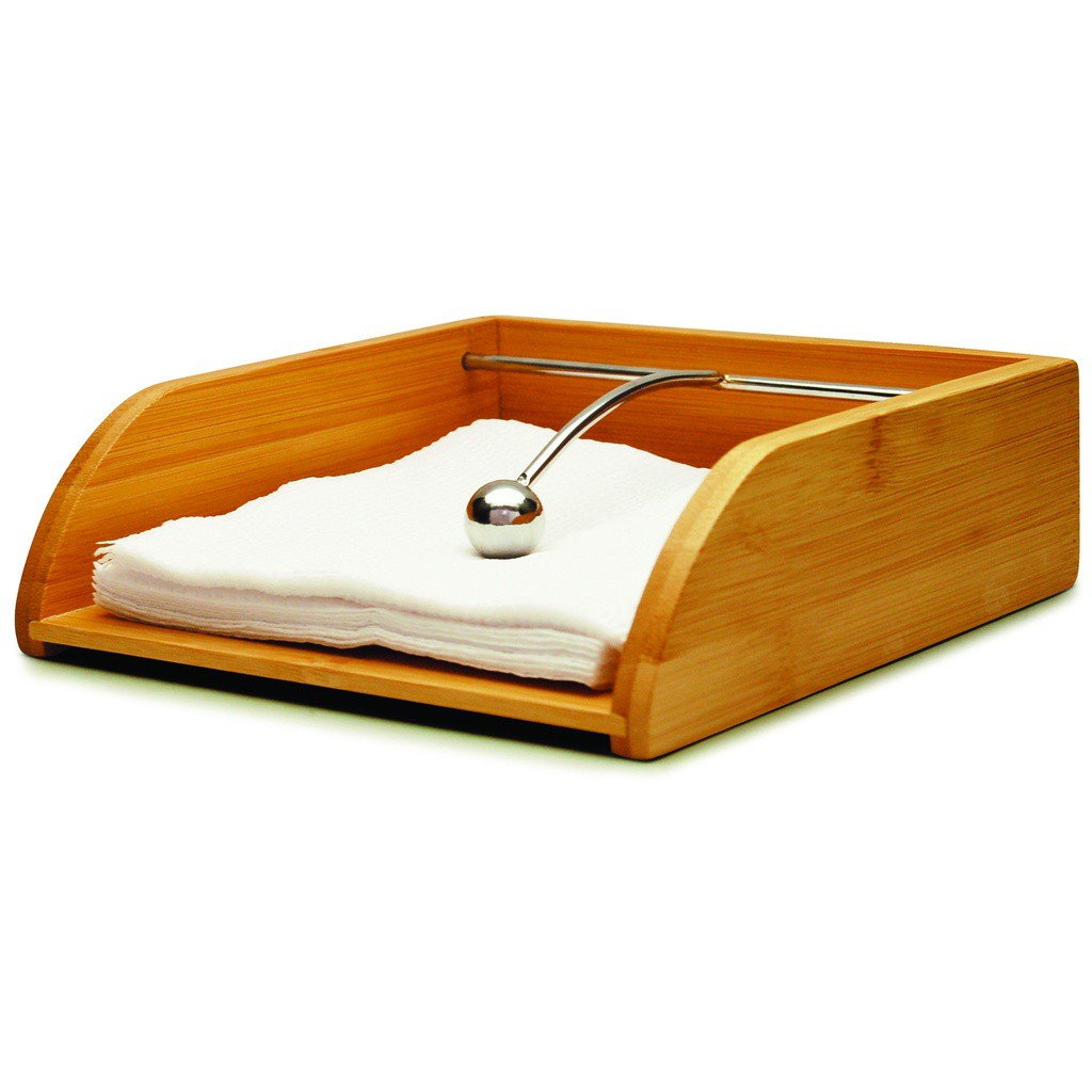 Porta Guardanapo Bambu Para Mesa Pressão 19x19 cm Tyft Yoi | Shopee Brasil