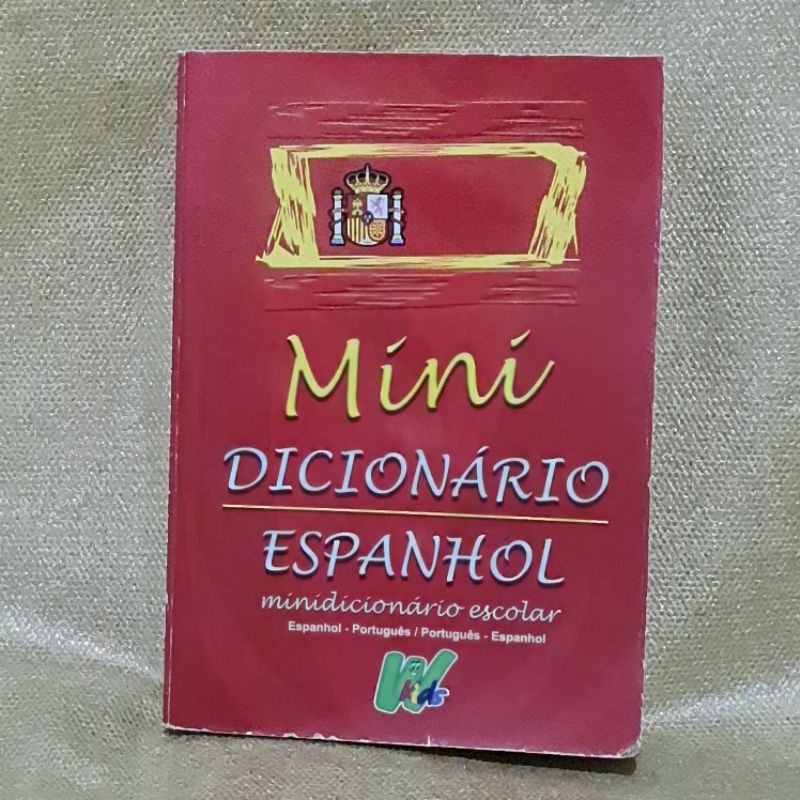 Mini dicionário de espanol | Shopee Brasil