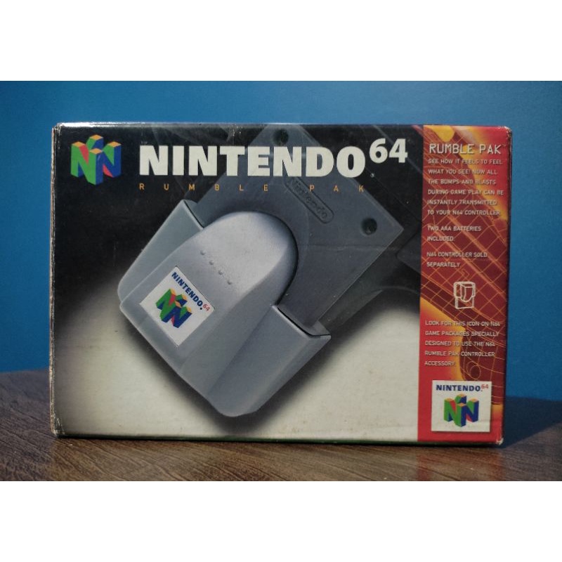 Caixa Original Rumble Pak Nintendo 64 | Shopee Brasil