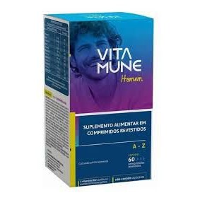 Vitamina A-Z VitaMune Homem 60 comprimidos - CIMED | Shopee Brasil