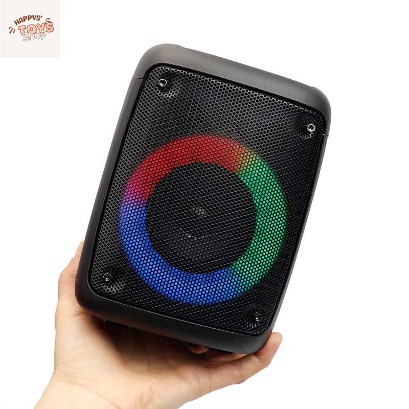 Caixa De Som Portátil Bluetooth Novo Led Com Suporte Potente – Kts1236 ...