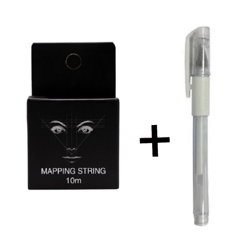 Linha Marcação De Sobrancelha 1 Caneta Gel Branca Shopee Brasil