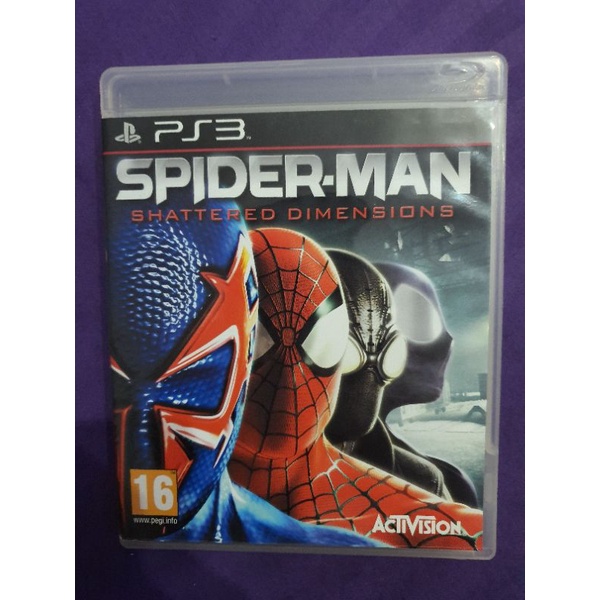 Spider Man ps3 - Shattered Dimensions - super novo | Shopee Brasil