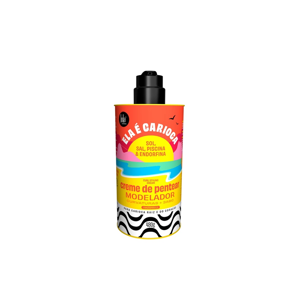 Lola Cosmetics Ela E Carioca Creme Pentear 3abc 480g Shopee Brasil