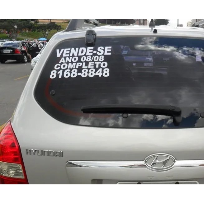 Adesivo vende-se para vendas de Carro (Vendas De Veículo, Vende-se .)20cm | Shopee Brasil