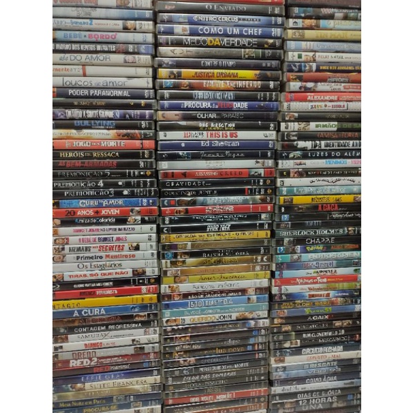 Kit de 5 CDs filmes de locadora (leia a descrição) // 150 títulos para ...