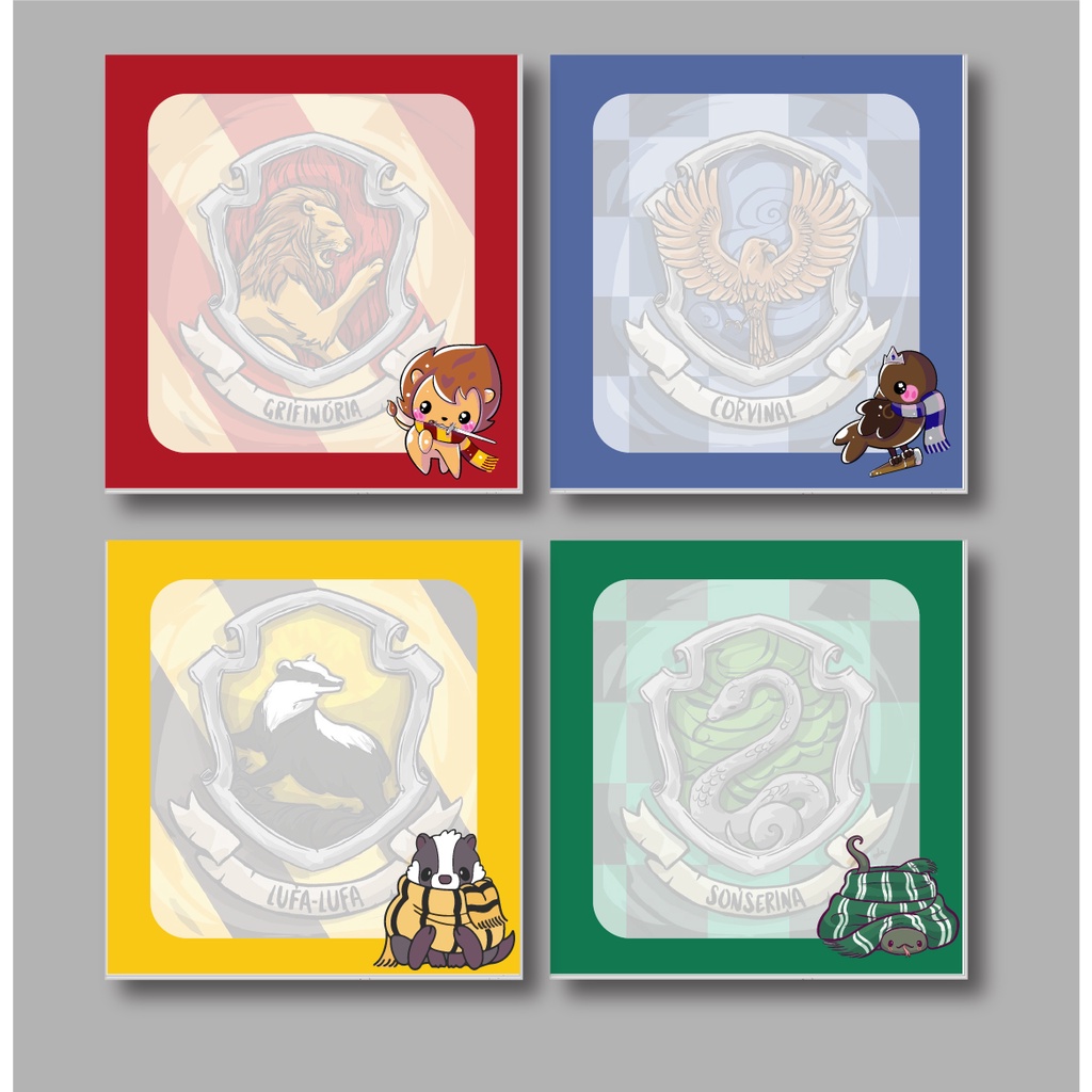 Bloco de notas harry potter 50 folhas Memo Pad / Notepad | Shopee Brasil