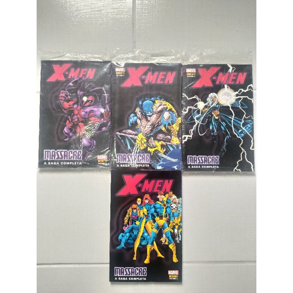 X-Men Massacre A Saga Completa | Shopee Brasil