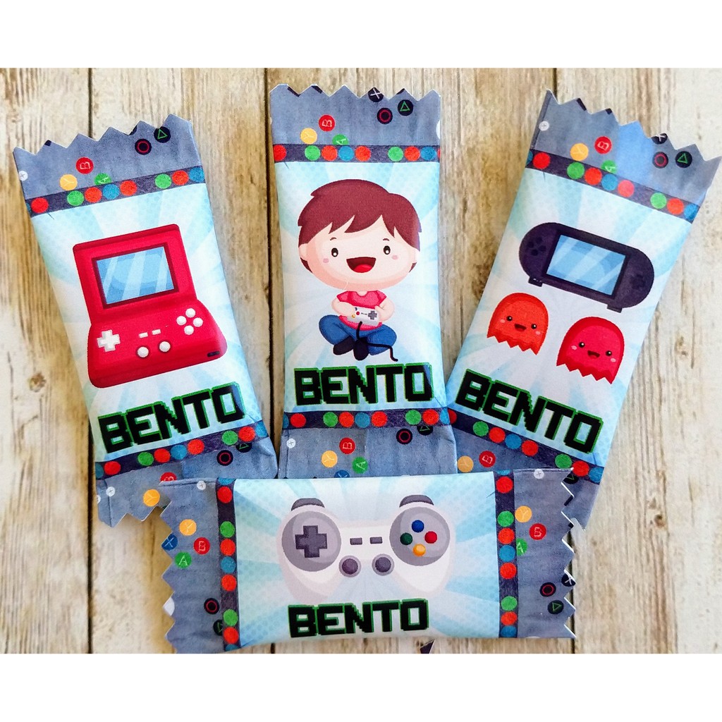 Bala personalizada video game | Shopee Brasil
