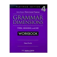 Grammar Dimensions Vol 4 - Workbook - Gene Parulis | Shopee Brasil