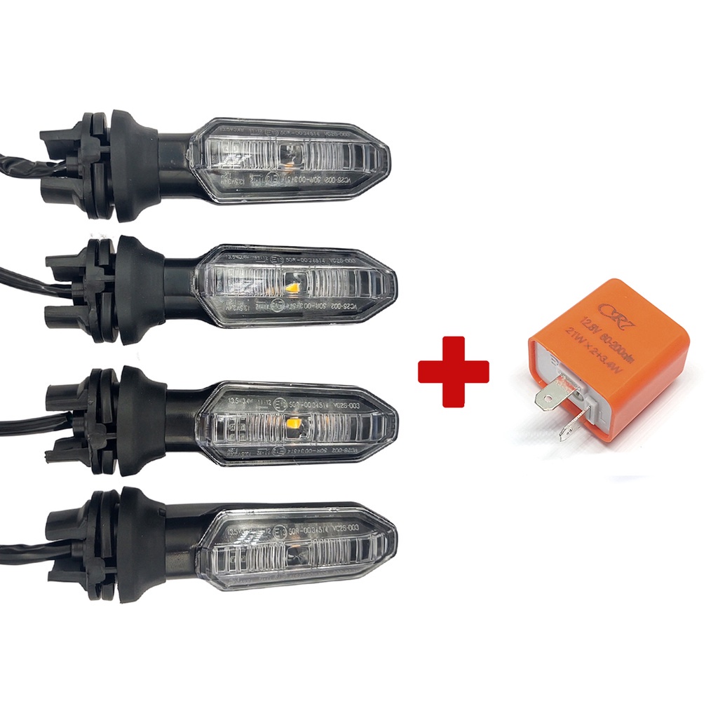 Kit C/4 Pisca Led Seta C/Rele Honda Cb Twister 250 Titan XRE | Shopee ...