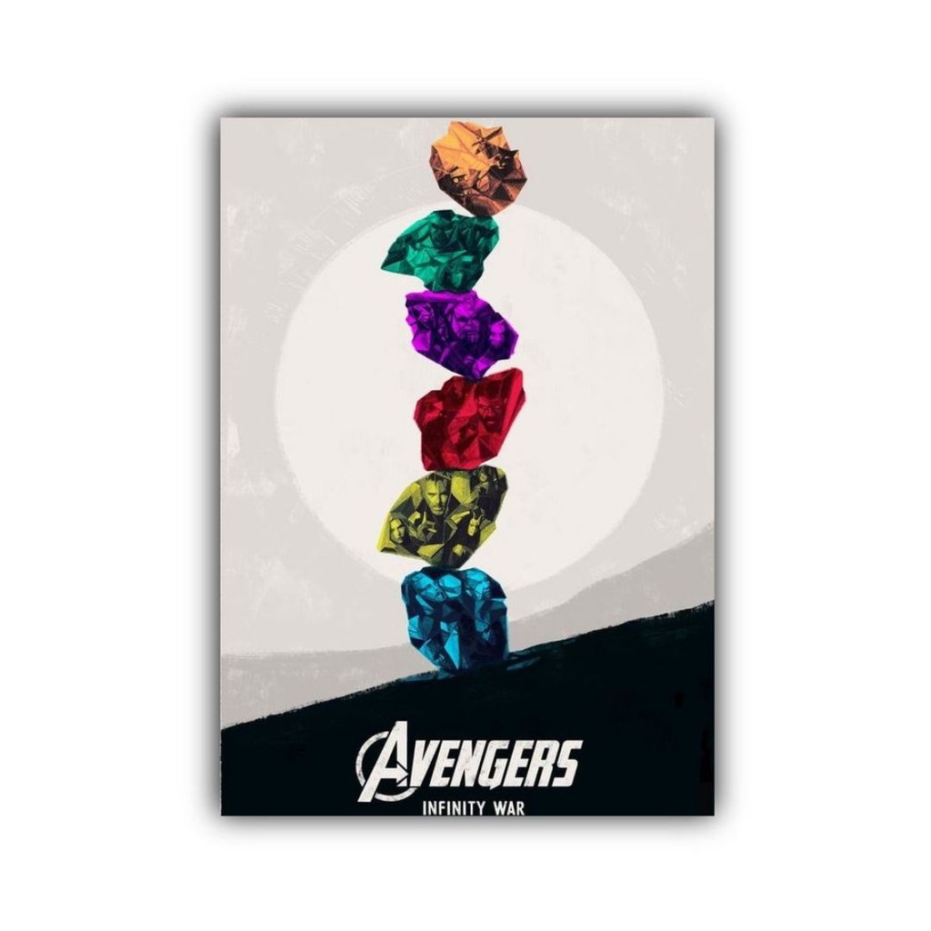 Placa Decorativa Joias do Infinito Vingadores MDF 3mm 21x29 | Shopee Brasil