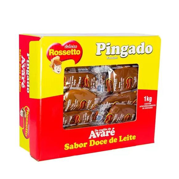 Pingado Doce De Leite- Kit 4 Caixas Com 50 Unid X 20g=200un | Shopee Brasil