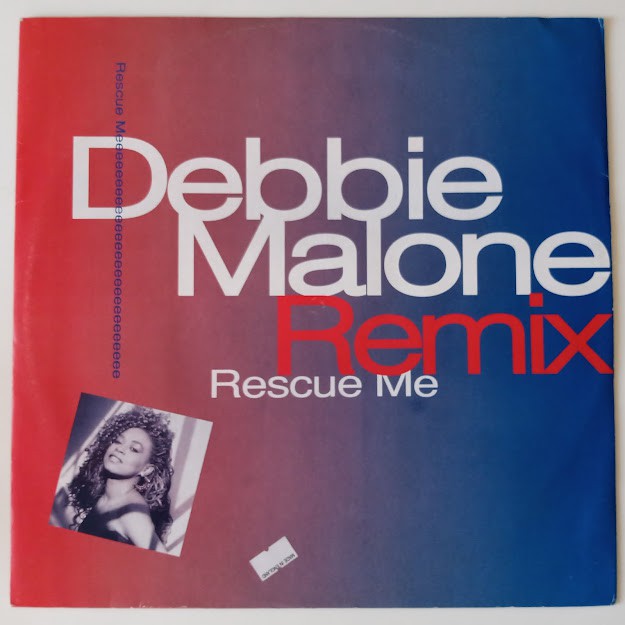 Vinil Lp Disco Debbie Malone Rescue Me Promo Mix House Importado 12 ...