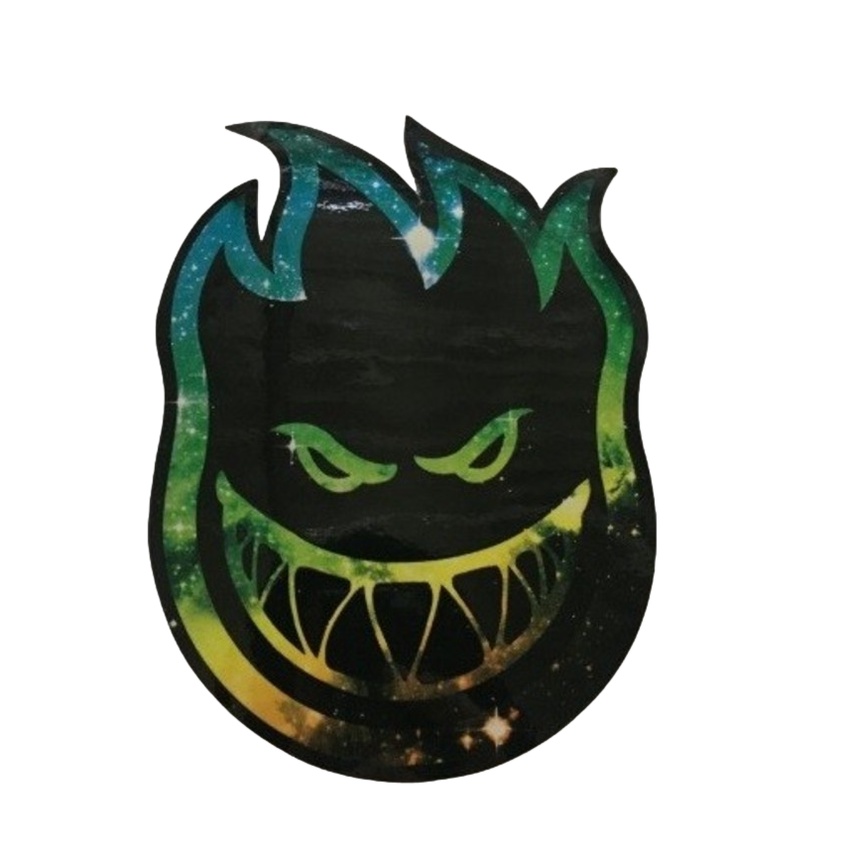 Adesivo Spitfire Big Head Space Grande 16cm Skate Sticker | Shopee Brasil