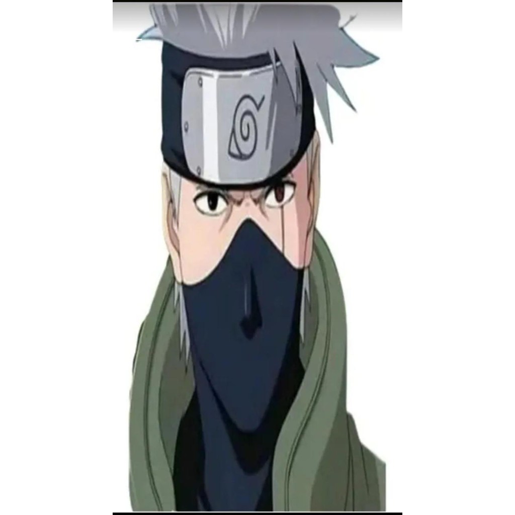 Kakashi ( KIT COM 3 ) Máscara de proteção estilo Kakashi / Máscara ...
