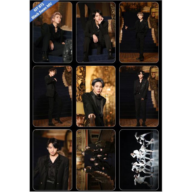 Cards BTS Black Swan MV | Shopee Brasil