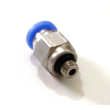 Kit 05 Conexão Reta Pneumática Macho Rosca M6 X Tubo 4mm Bsp | Shopee Brasil