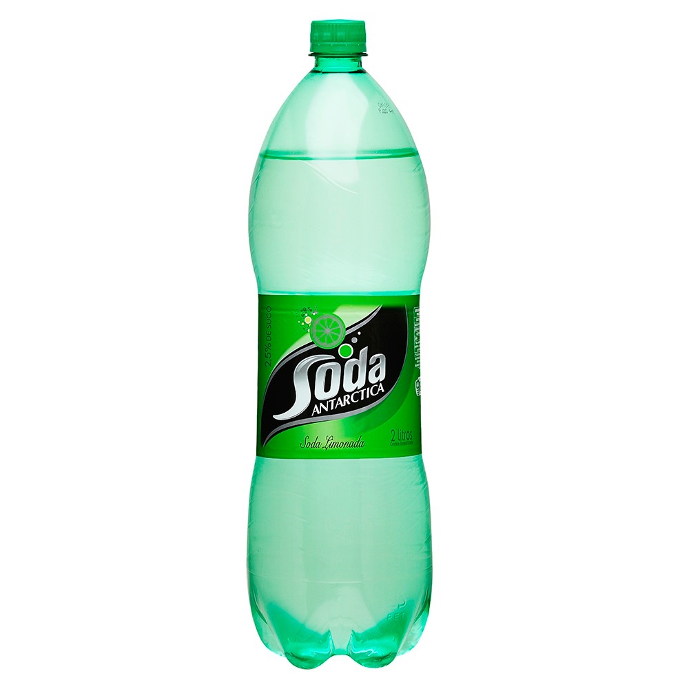 Refrigerante Soda Limonada Antarctica Garrafa 2L 1 UN | Shopee Brasil