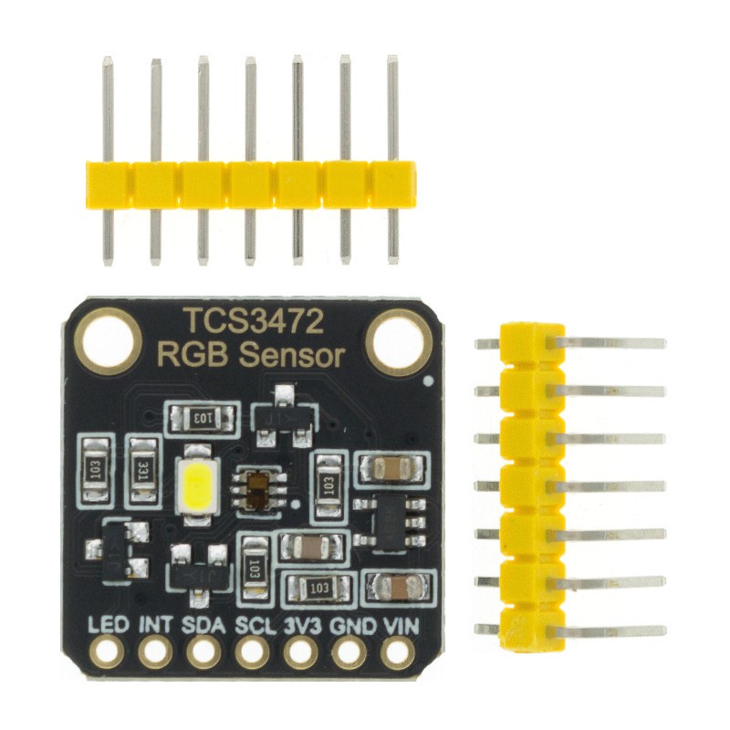 TCS34725 Módulo De Desenvolvimento RGB Com Sensor De Reconhecimento De Cores Para Arduino STM32 ...