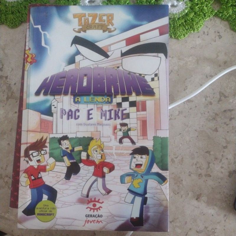 Herobrine A Lenda - Pac e Mike (TazerCraft) | Shopee Brasil