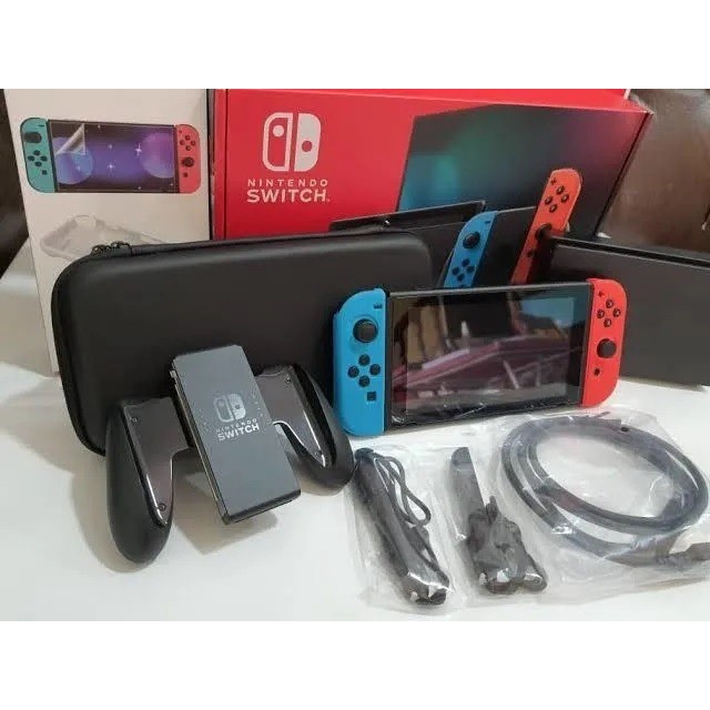 Nintendo Switch Usado 32gb + 4 jogos incluindo Zelda e Mario | Shopee ...